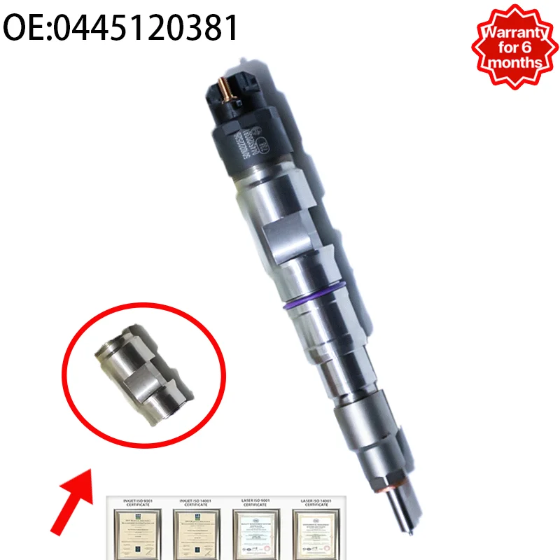 0445120381 Common Rail Injector 0 445 120 381 Nozzle Injector 0445 120 ...