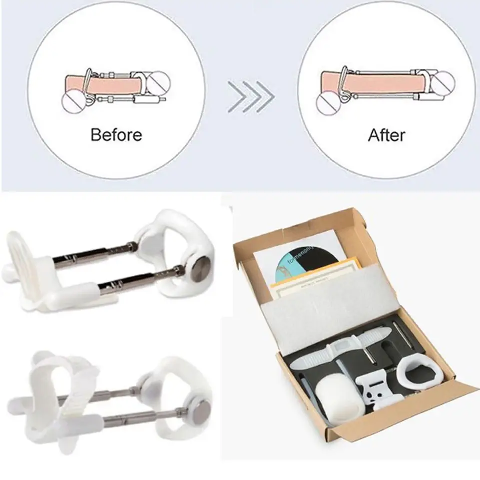 Penis Extender 3RD Generation Male Enlarger Stretcher Tension Traction Penis Extender Enlarger ...