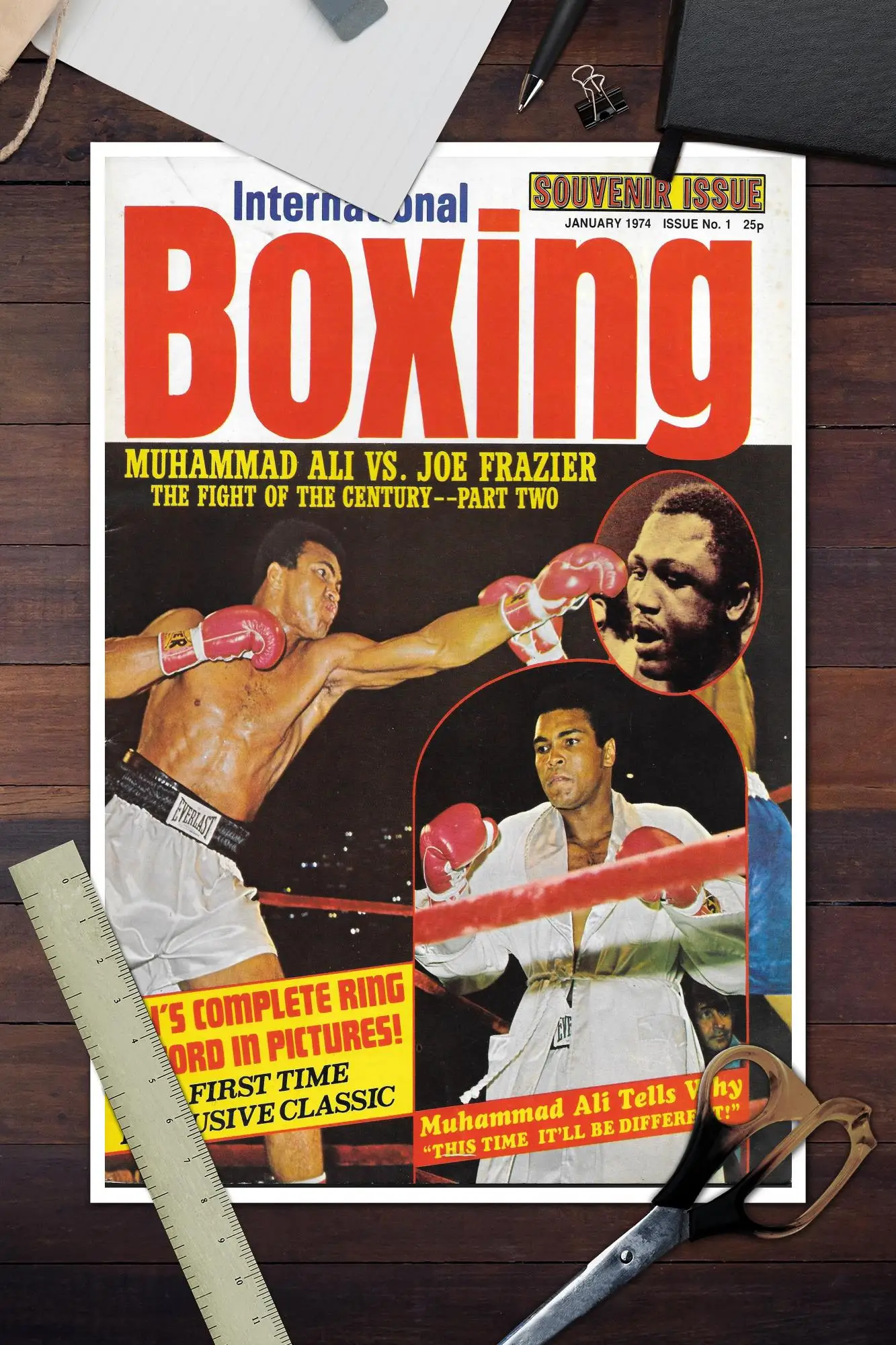Muhammad Ali Vs Joe Frazier Poster