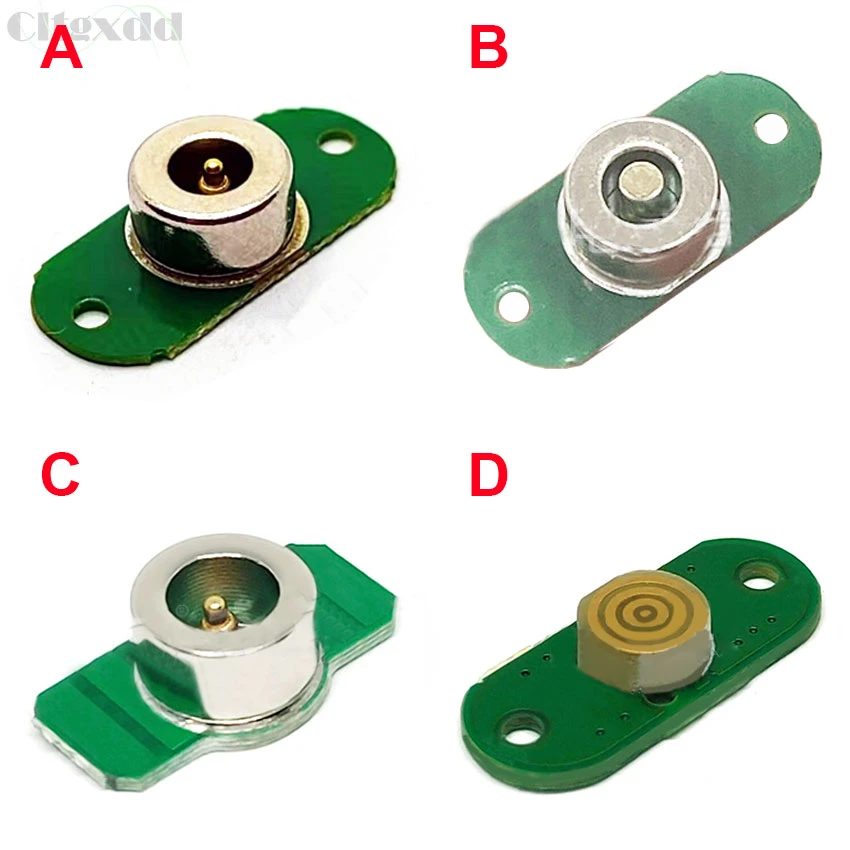 1pcs Round Magnetic Male Female Base With PCB Board Type Magnet Micro USB C Magnetic Connector ...