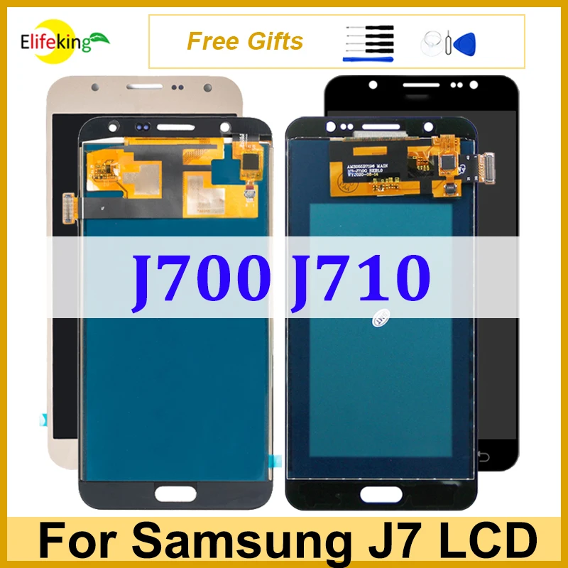 LCD For Samsung Galaxy J7 2015 J700 Display Touch Screen For Samsung J7 ...