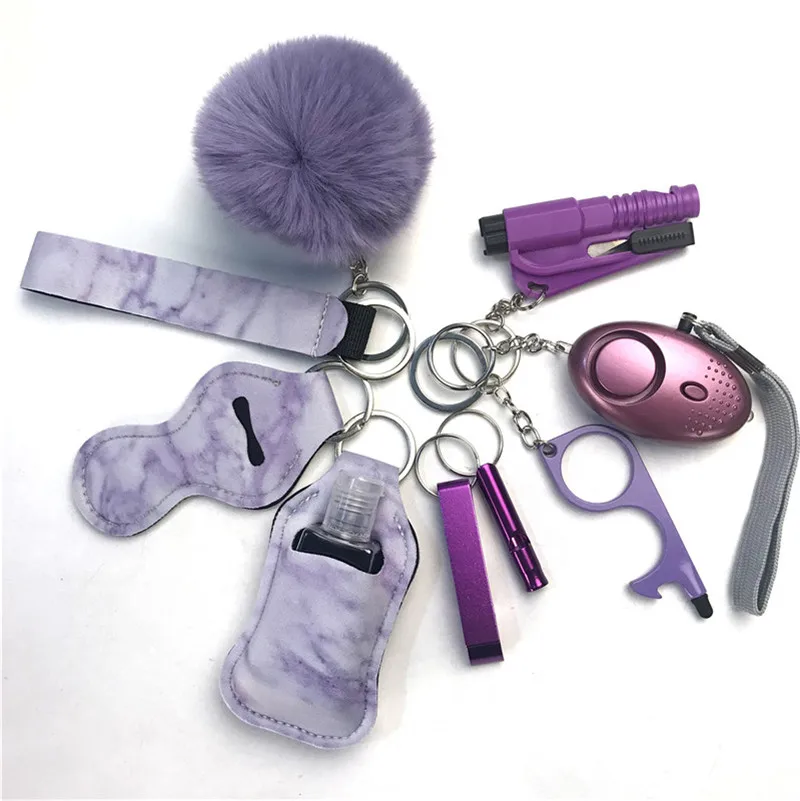 10Pcs-12Pcs-SET-Self-Defense-Keychain-Portable-Girls-Self-Protection ...