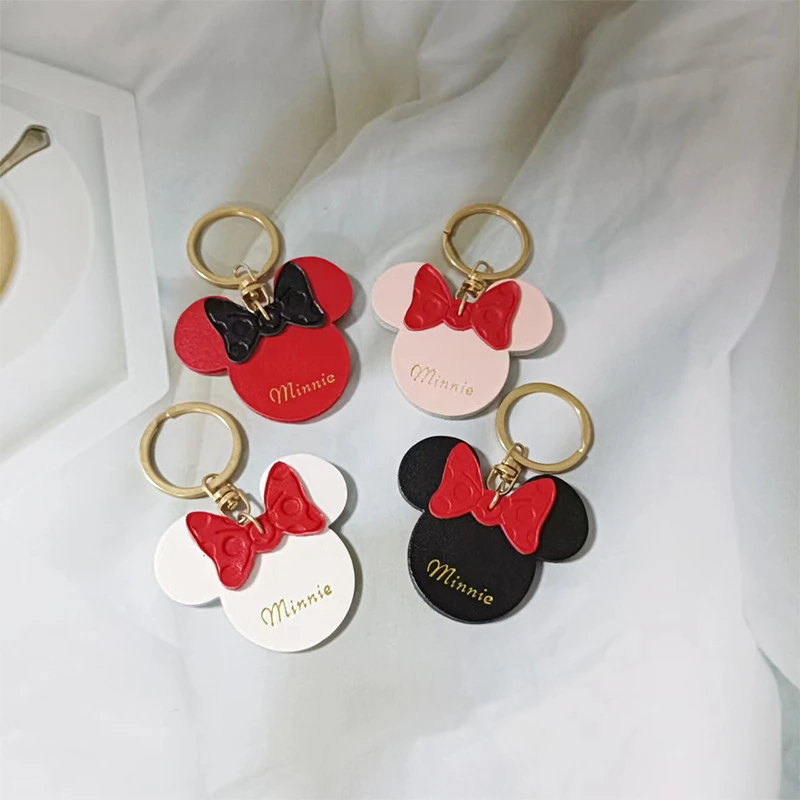 Disney Minnie Mickey Car Key Chain Pendant Zinc Alloy Mickey Mouse ...