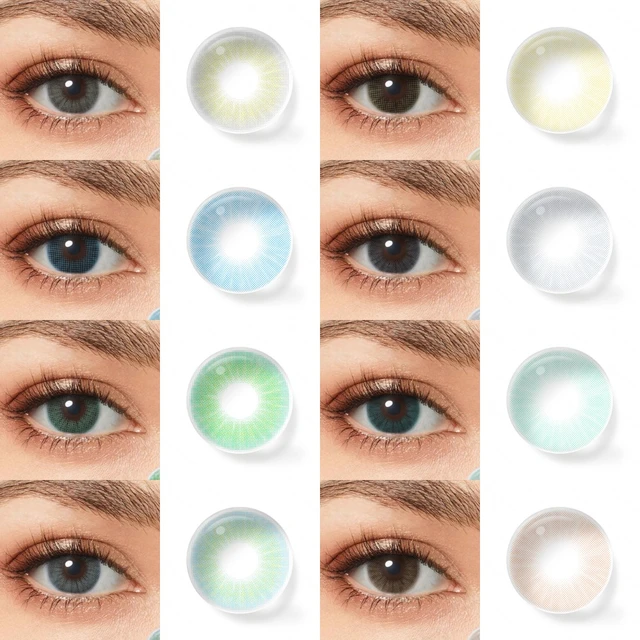 Natural Amber Colored Eyes