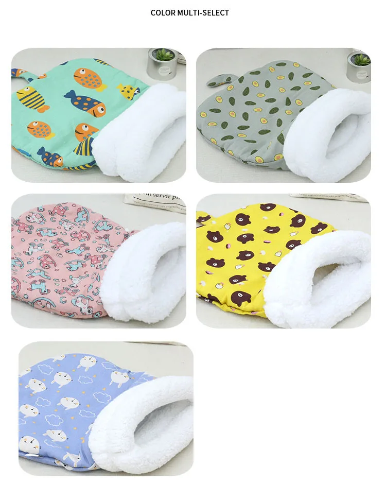Autumn and Winter Warm Pet Sleeping Bag Lamb Fleece Warm Cat Nest Drill autumn-and-winter-warm-pet-sleeping-bag-lamb-fleece-warm-cat-nest-drill