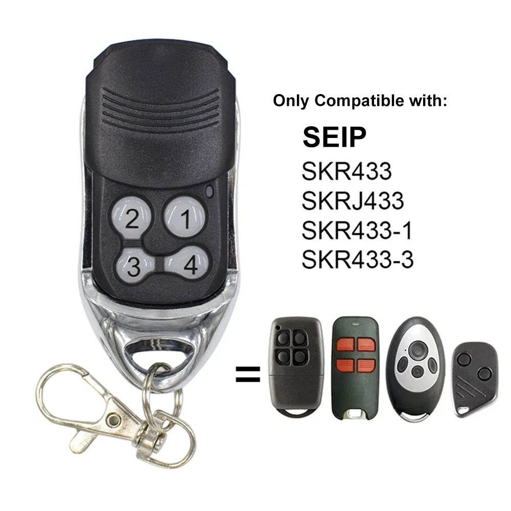 SEIP SKR433 SKRJ433 SKR433-1 SKR433-3 Garage Door Remote Control 433 ...