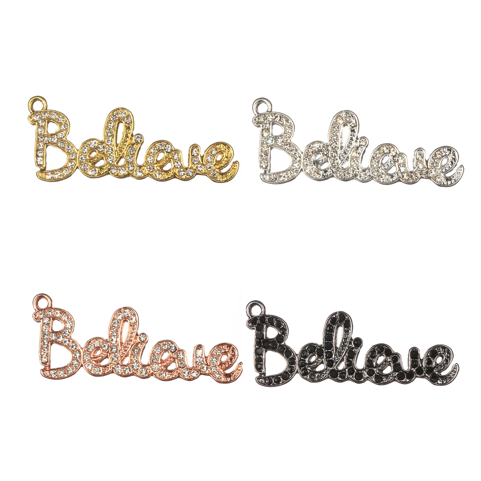 10pcs-Believe-Rhinestone-Letter-Charms-Fit-for-Bracelet-DIY-Jewelry ...