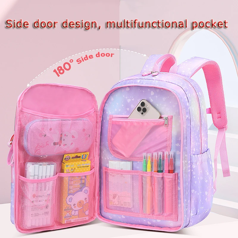 Primary-School-Backpack-Cute-Colorful-Bags-for-Girls-Princess-School ...