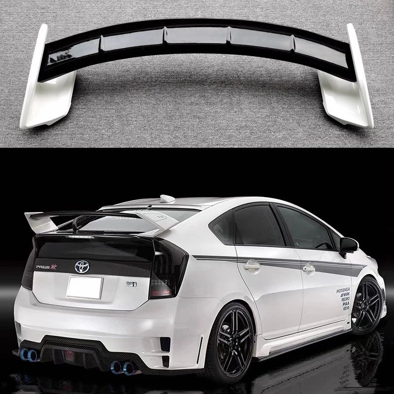 For-Toyota-Prius-2009-2014-Year-Spoiler-ABS-Plastic-Rear-Trunk-Wing-Car ...