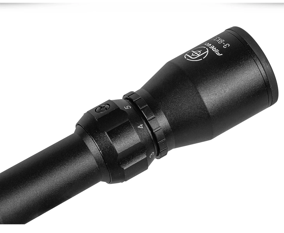 Fire Wolf 3-9X32 Green Glass Rifle Scope Outdoor Reticle Sight Optics ...