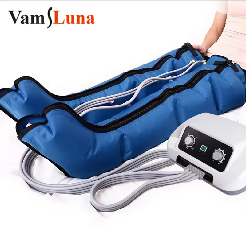Air-Leg-Compression-Massager-With-6-Air-Chambers-Pneumatic-Boots ...