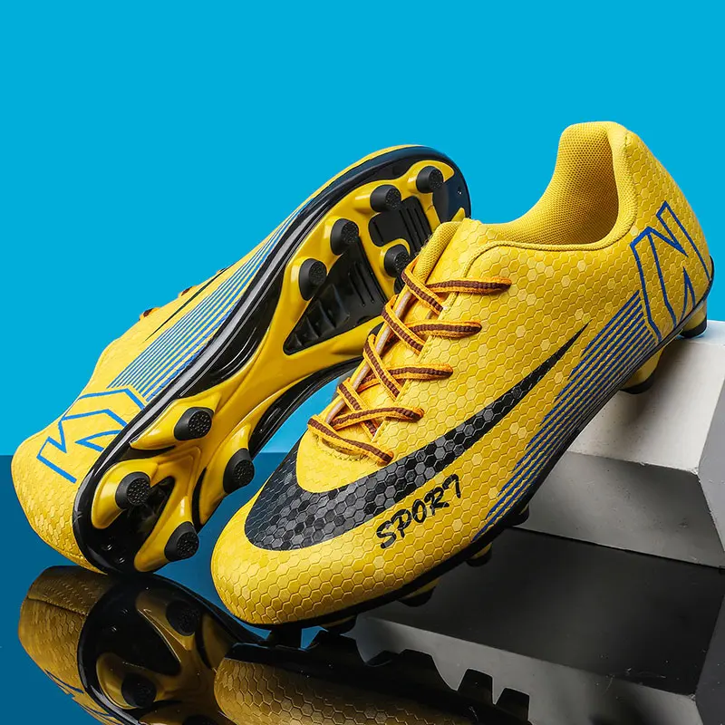 Professional-Men-Football-Boots-Outdoor-Training-Soccer-Shoes-Long ...