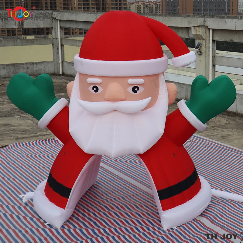 7m tall Giant Inflatable Santa Claus Dome Tent Tunnel Tents for ...