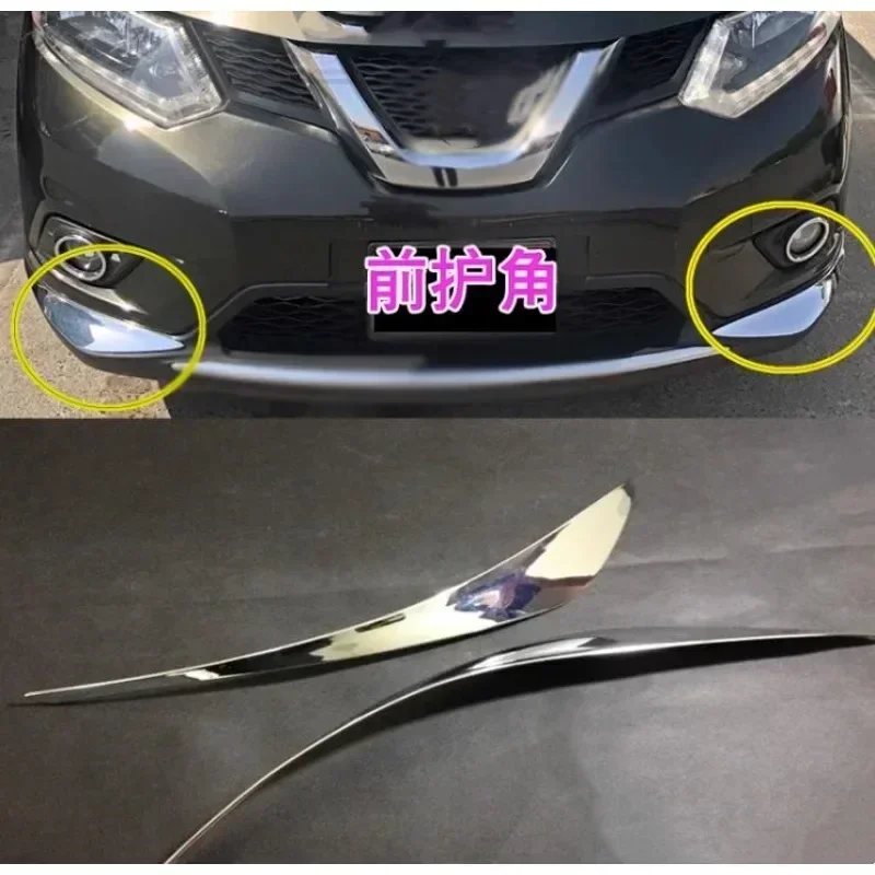 For-Nissan-X-trail-X-Trail-T32-Rogue-2014-2015-2016-Front-Bumper-Corner ...