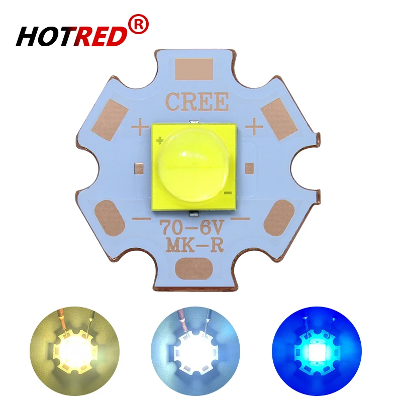 10pcs-Flashlight-LED-12V-XHP70-Chip-High-Power-20W-7070-DC3V-6V-Lamp ...