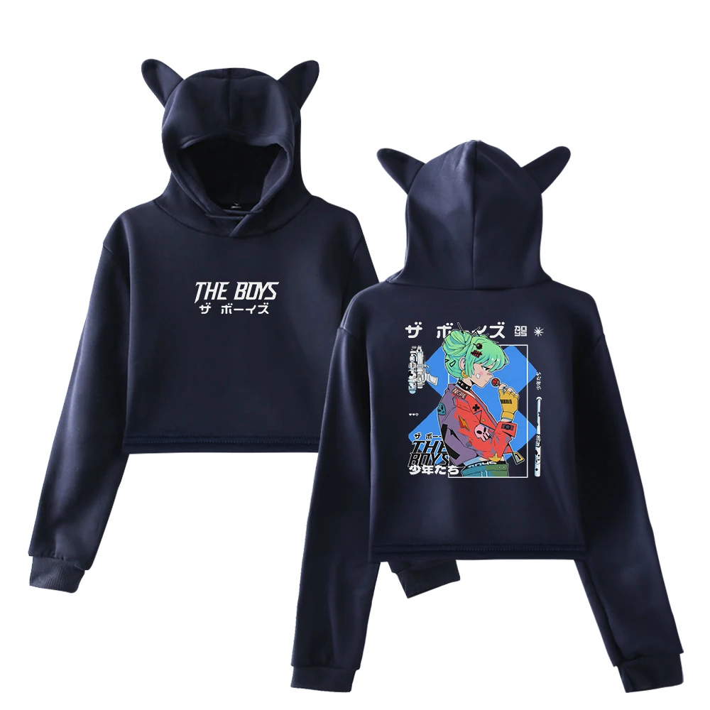 The Boys Merch Cropped Hoodies Cool 2022 The Boys SUCKER PUNCH Hoodies ...
