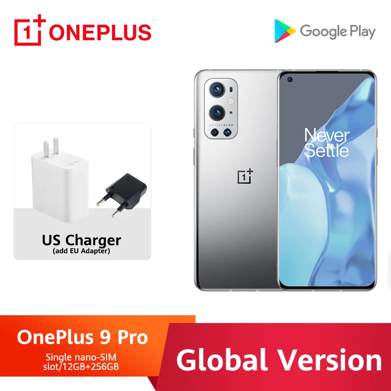 Global Version OnePlus 9 Pro 5G Cellphone 9Pro 12 256GB Snapdragon 888 ...
