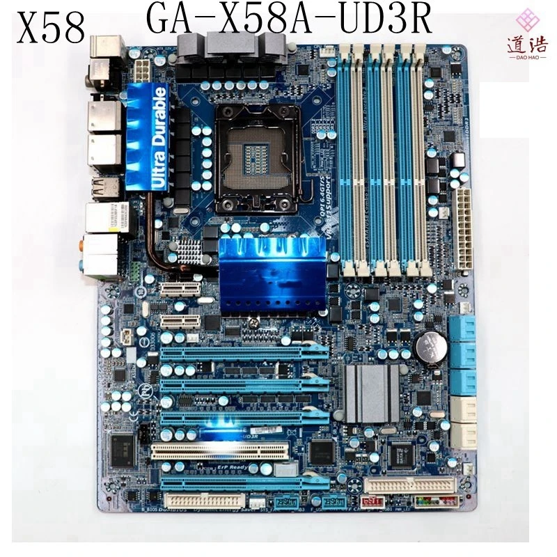For-GA-X58A-UD3R-Motherboard-24GB-USB-3-0-LGA-1366-DDR3-ATX-X58 ...