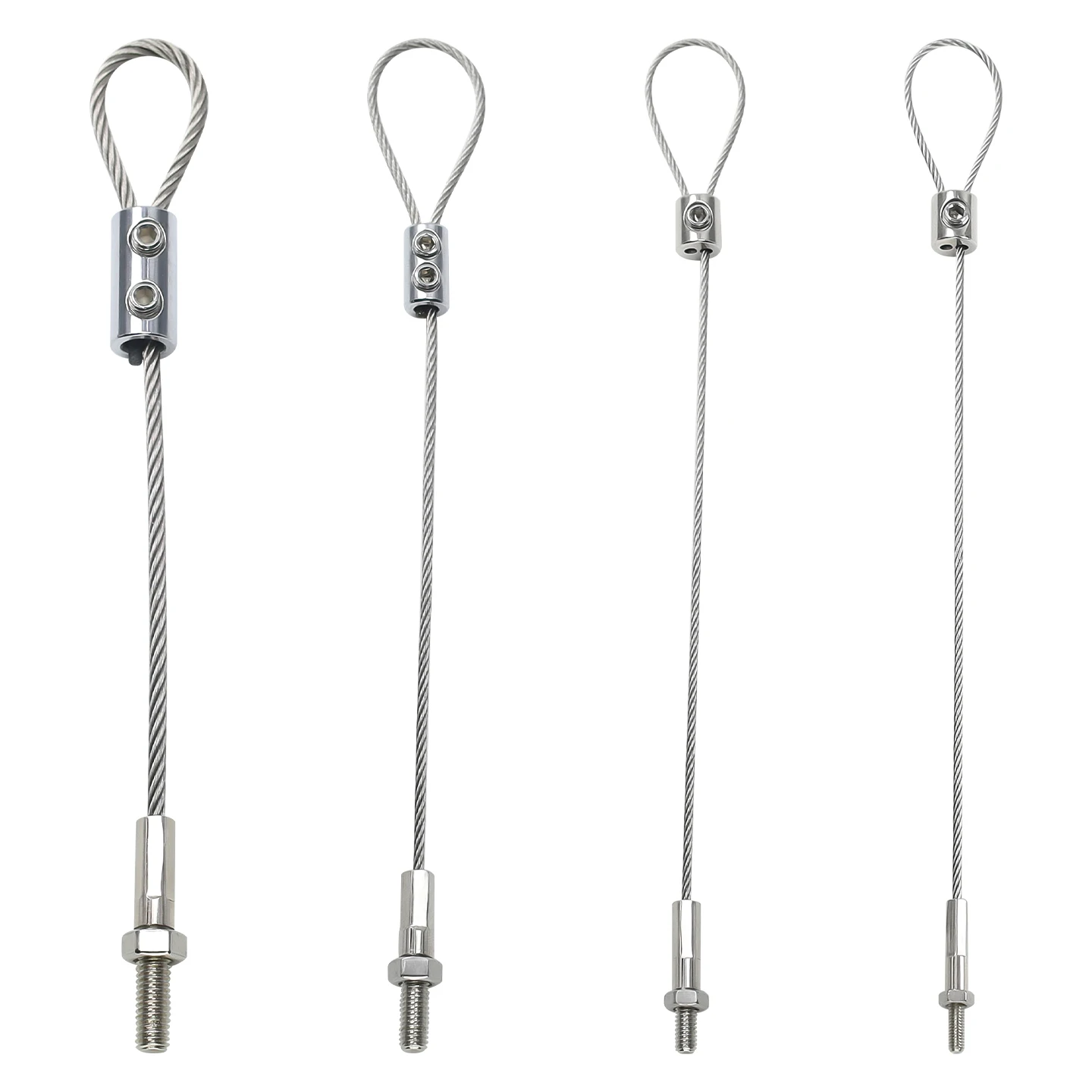 2PCS adjustable steel cable rope, suspension kit, 1.5/2/3mm stainless ...