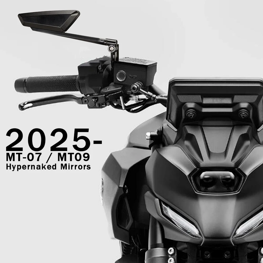 For YAMAHA MT07 MT09 MT-07 MT-09 2025 Rearview Mirrors Adjustable ...