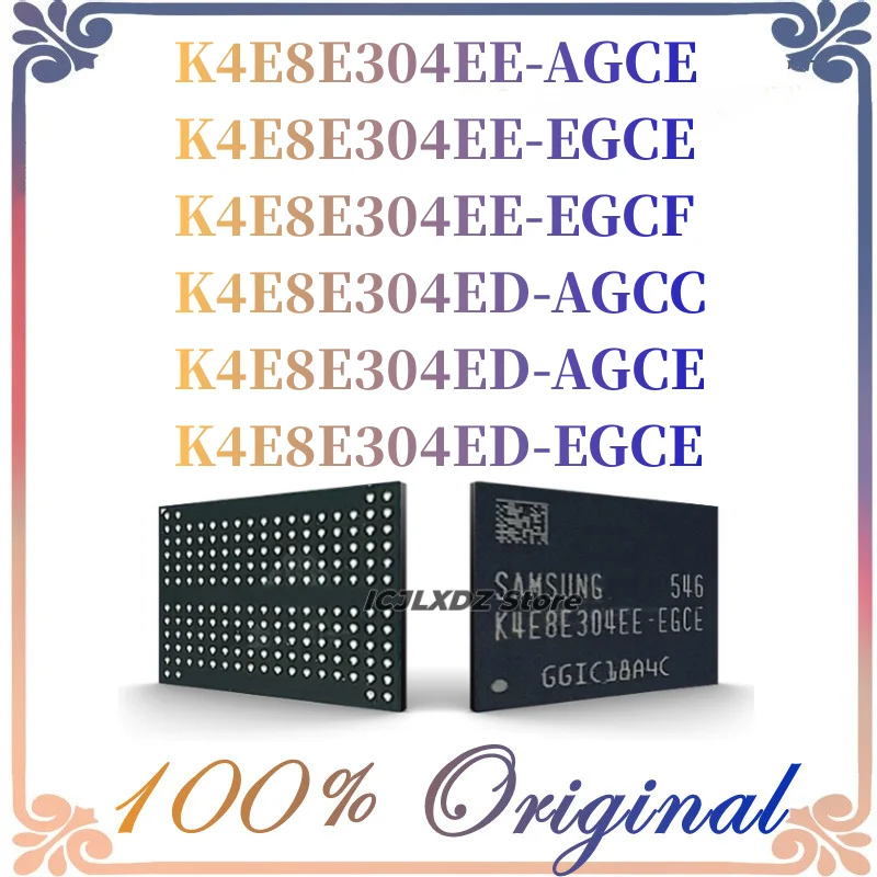 Chipset-BGA-original-K4E8E304EE-AGCE-K4E8E304EE-EGCE-K4E8E304EE-EGCF-K4E8E304ED-AGCC-K4E8E304ED ...