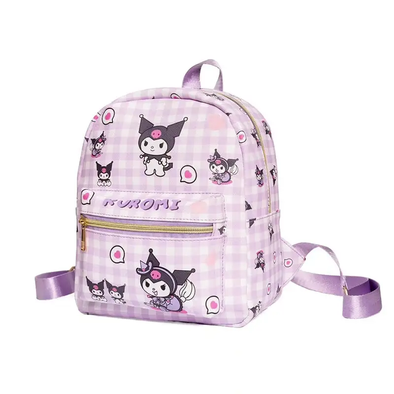 Cartoon Sanrio Kuromi Kawaii Mini Backpack - KawaiiMerch.com
