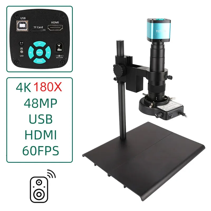 4KG-1080P-60FPS-48MP-38MP-13MP-HDMI-USB-Digital-Microscope-Set-Video ...