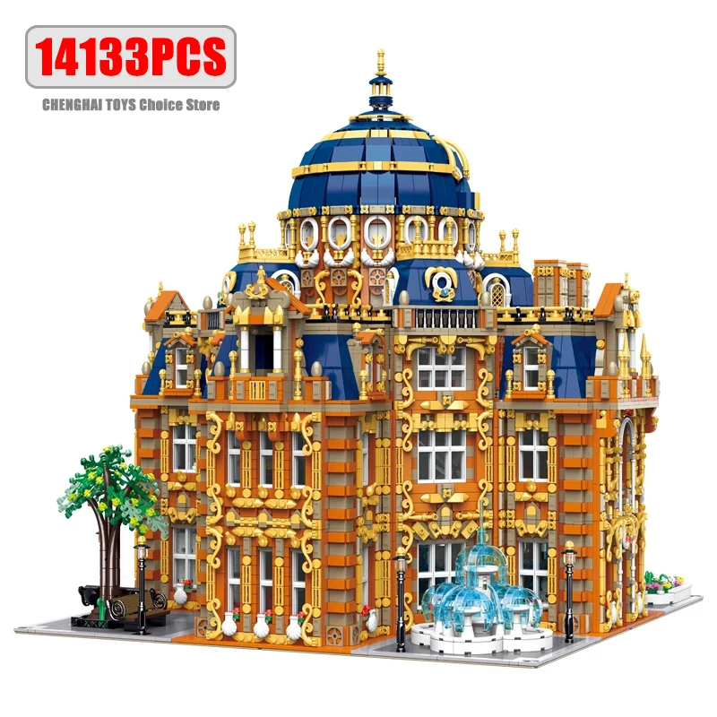 14133PCS-Planetarium-Building-Blocks-Creative-City-Street-View-Building ...