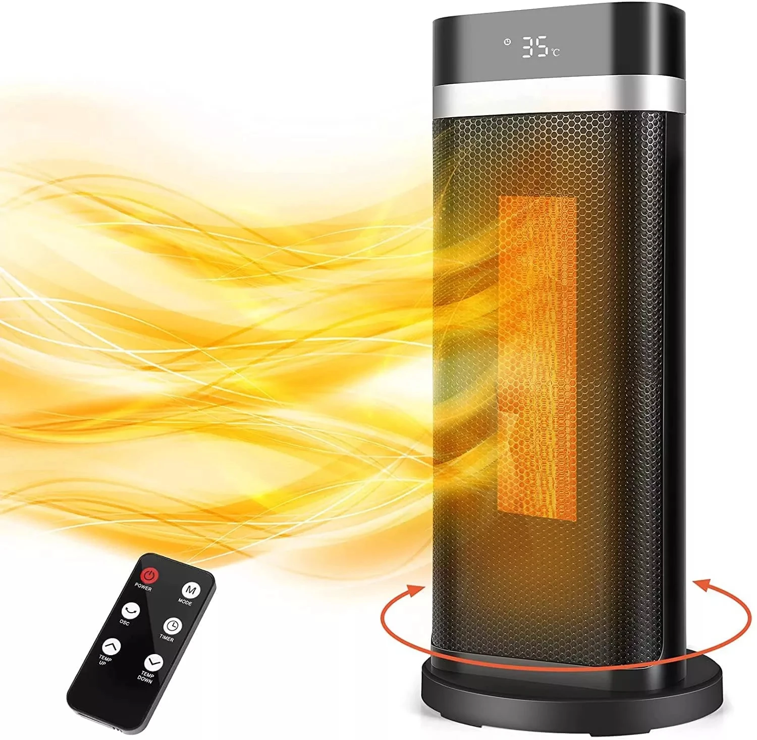 Modern Power Saving Smart Remote Control Home Room Heating Standing ...
