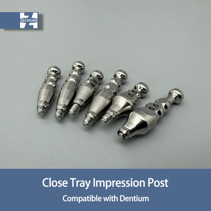 6pcs-Close-Tray-Impression-Cylinder-Post-Copings-compatible-with ...