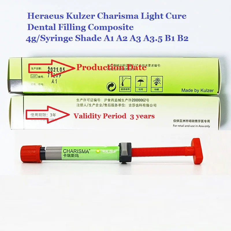 Aesthetics-Charisma-Dental-Light-Cure-Composite-Heraeus-Charisma-Dental-Filling-Composite-Resin ...