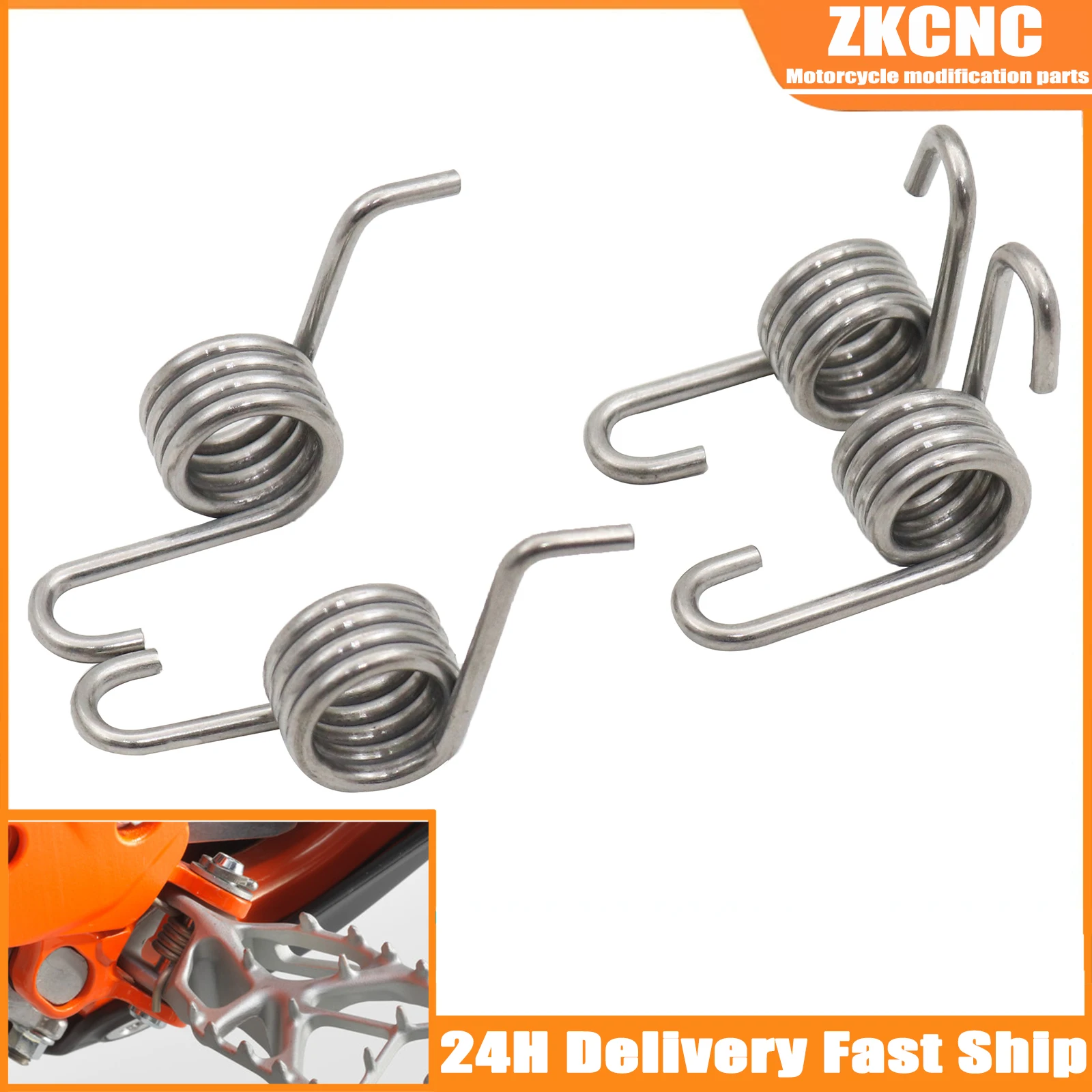 Motorcycle-Foot-Peg-Spring-For-KTM-EXC-EXCF-XC-XCF-XCW-XCFW-SX-SXF-65 ...