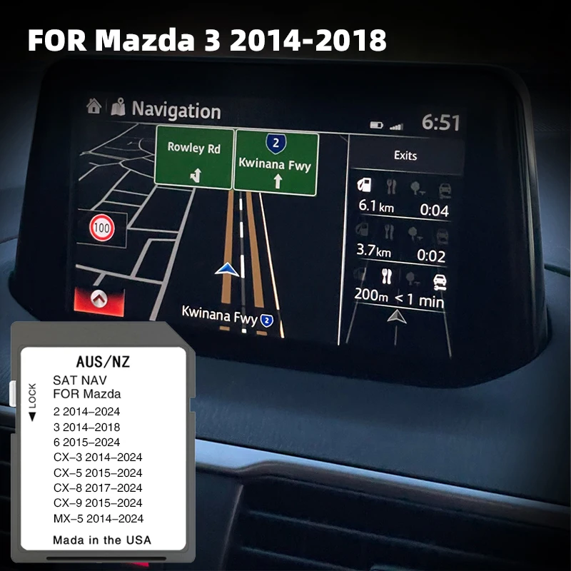 Suit for Mazda 3 2014-2018 Vehicle Update 2024 Australia New Zealand ...