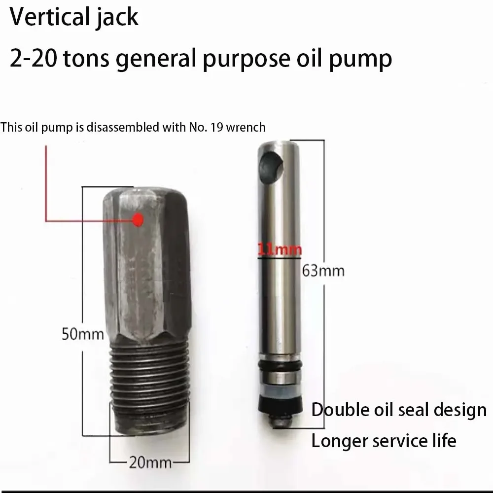 NEW Vertical 20-ton Jack Accessories Replacement Parts JackS Oil Pump ...