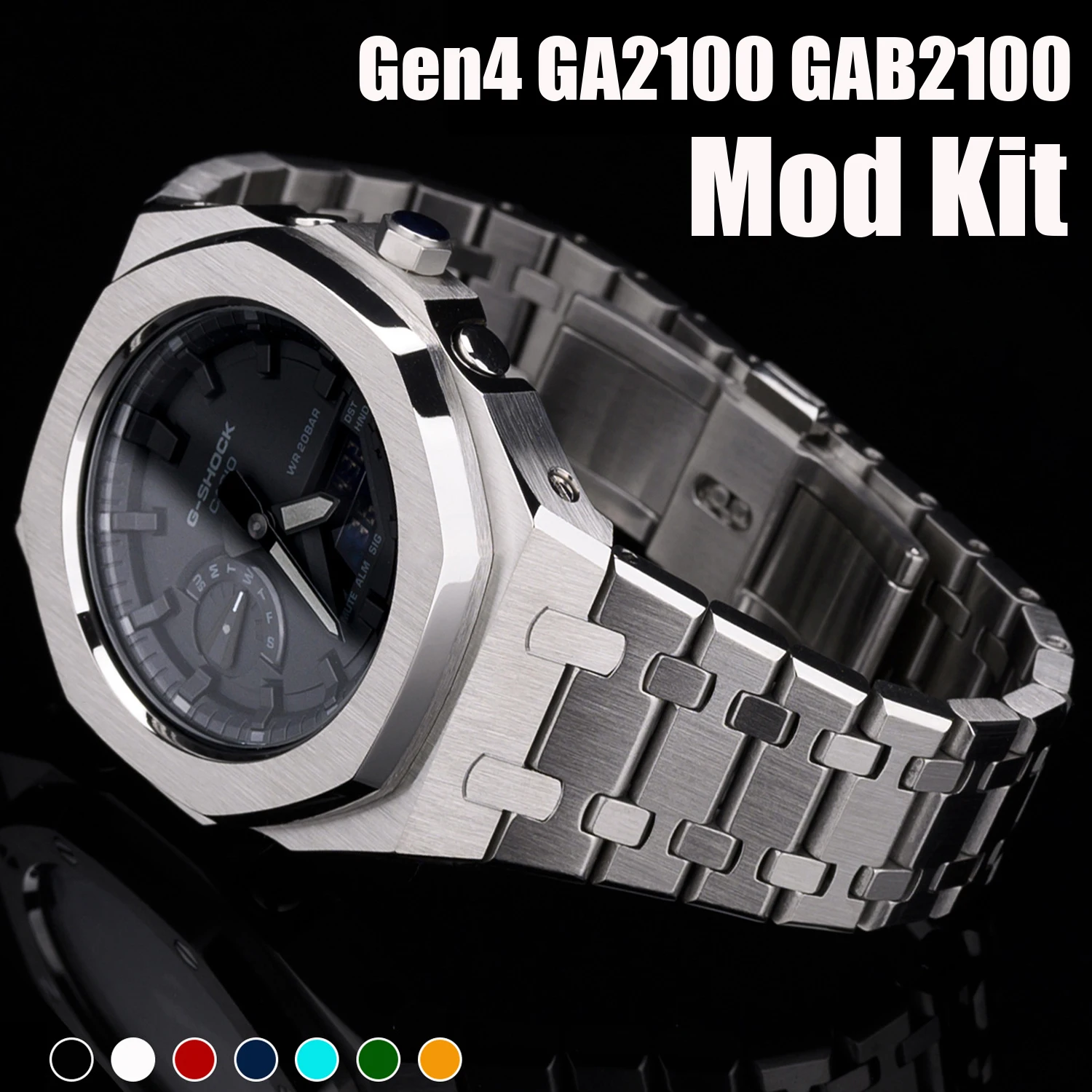 Gen4-GA2100-GAB2100-Mod-Kit-4th-Generation-G-Shock-Casioak-Modification ...