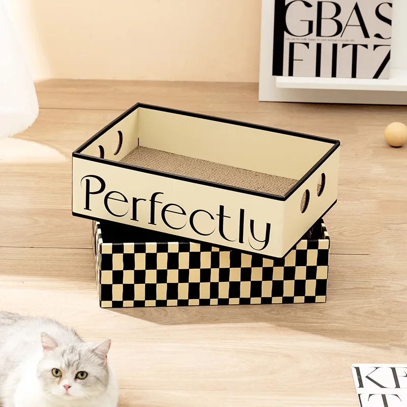 Cat-Scratching-Box-Large-Cat-Cardboard-House-Corrugated-Paper-Cat ...