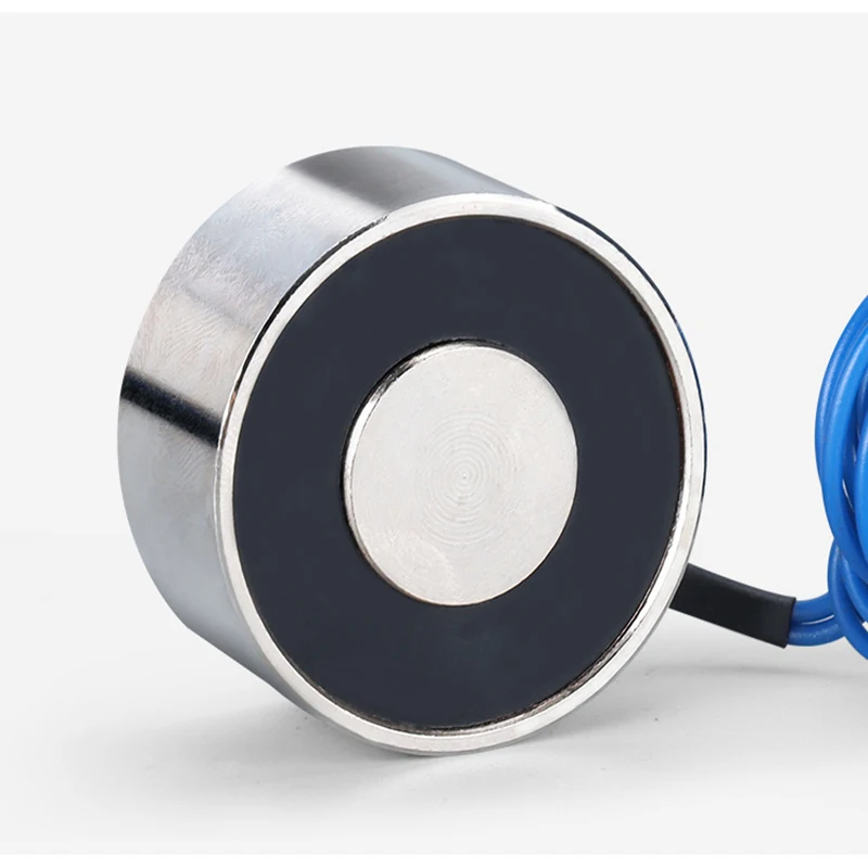 lectro-aimant-lectrique-12V-DC-0-3-120KG-sol-no-de-ferm-lectromagn ...