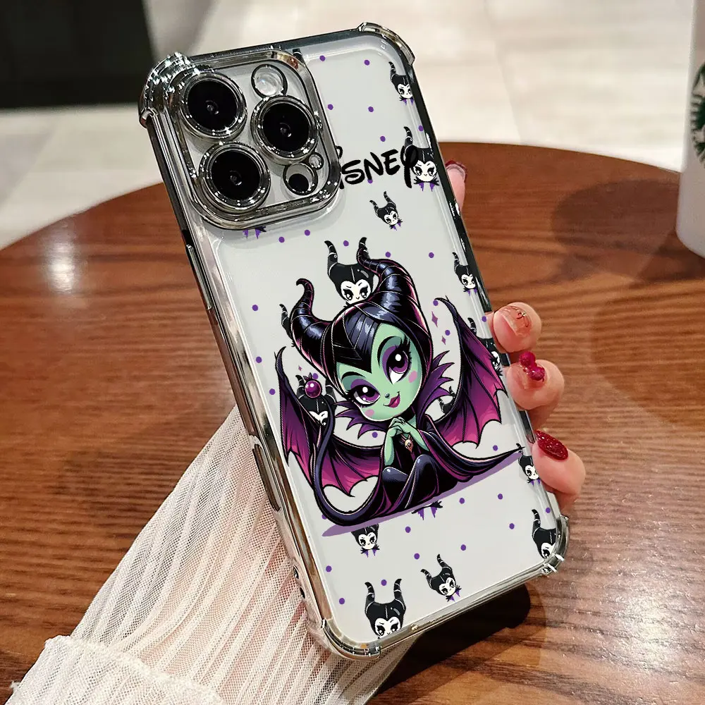 Chic Queen Evil Witch Plating Phone Case with Airbag Protection for ...