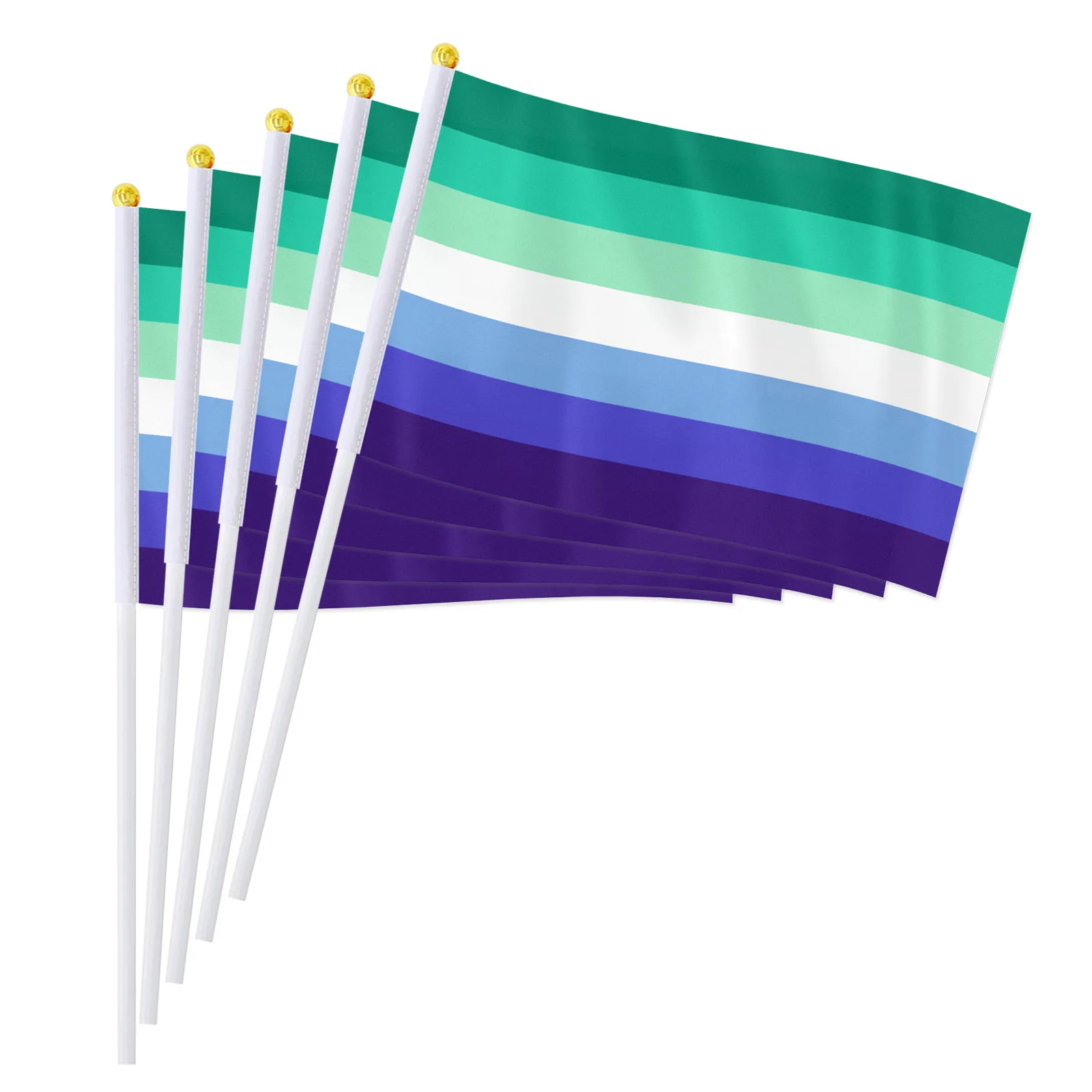 PTEROSAUR-14-21cm-LGBTQ-MLM-Vincian-Pride-Hand-Flag-LGBT-Gay-Men ...