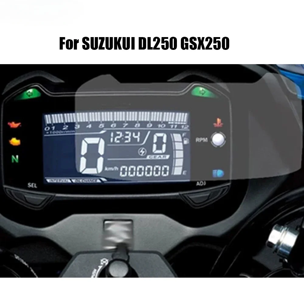 Motorcycle-Cluster-Scratch-Protection-Film-Screen-Protector-For-Suzuki-DL250-DL-250-GSX250R-GSX ...
