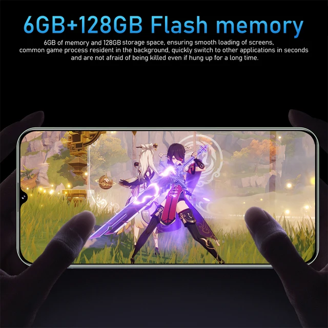 Landvo X22 Smartphone 6GB+128GB 6.7inch HD Octa-Core Cell Phones Cheap ...