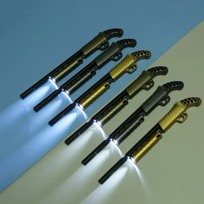 New-1pcs-Plastic-Rifle-Shotgun-Pen-with-Light-Gel-Kawaii-0-5mm-Black ...