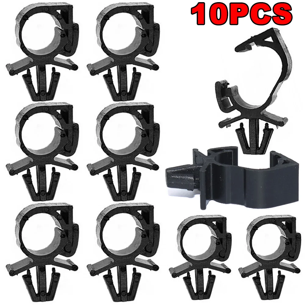 10PCS Car Wiring Harness Fastener Auto Cable Fixed Buckle Clip ...