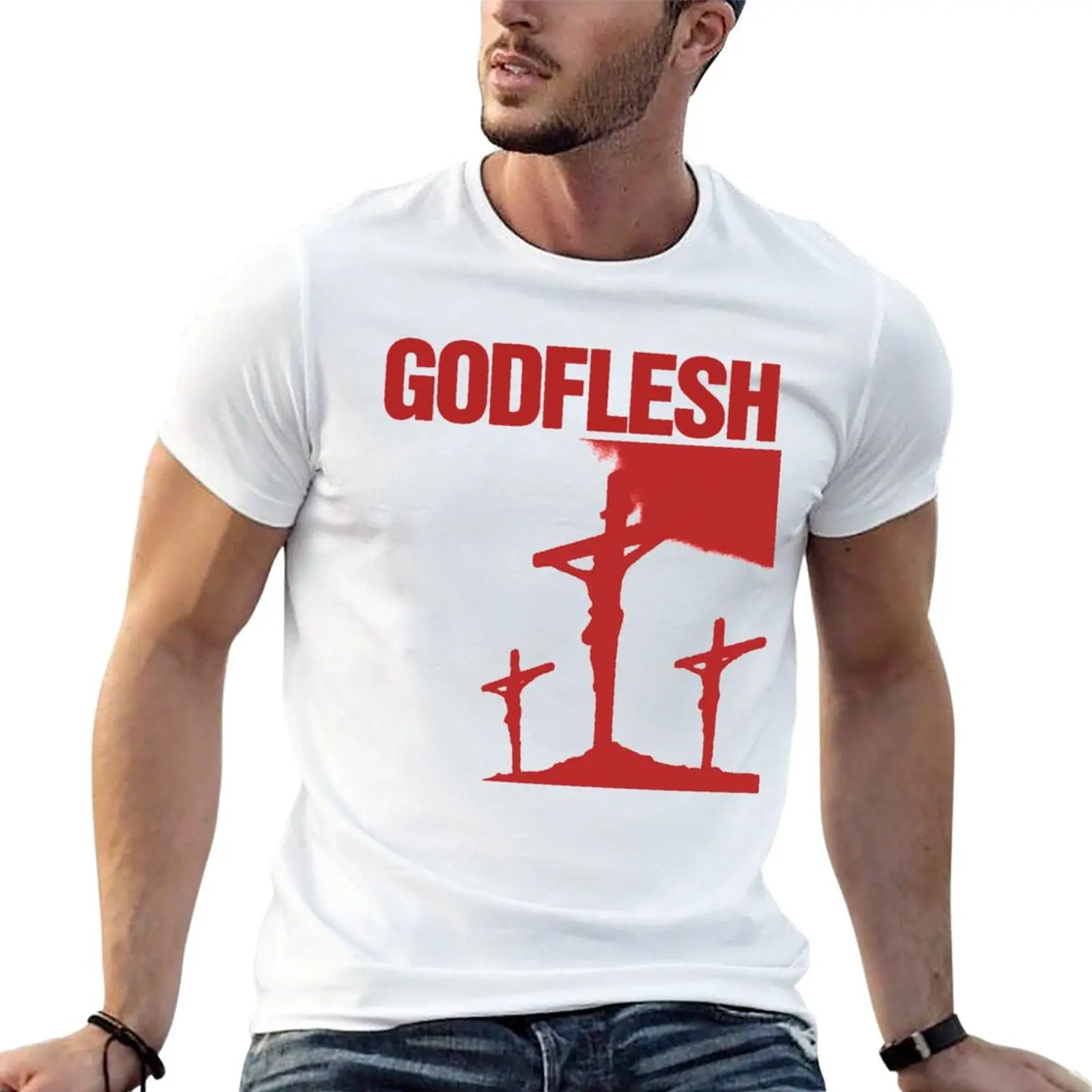 New-Godflesh-Band-Gift-From-Heaven-Punk-Rock-Band-Techno-T-Shirt ...