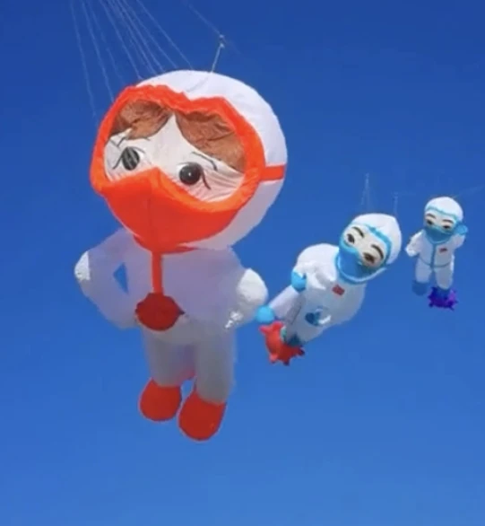 Nurse-doctor-kite-multi-color-fabric-splicing-skate-pendant-kite-kites ...