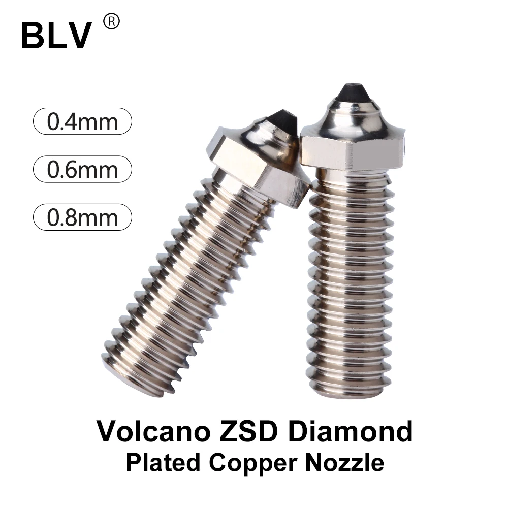 BLV® Volcano ZSD Diamond Copper Alloy Nozzle High Temperature and Wear ...