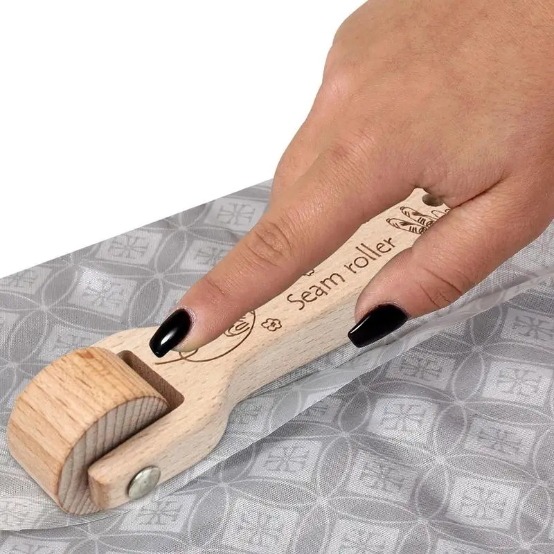 Sewing-Seam-Roller-Wood-Sewing-Seam-Roller-Tool-Home-Supplies-For ...