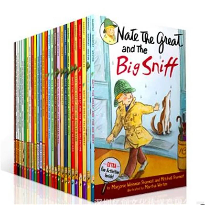 30 Books Nate The Great Great Detective Children's Comics English ...