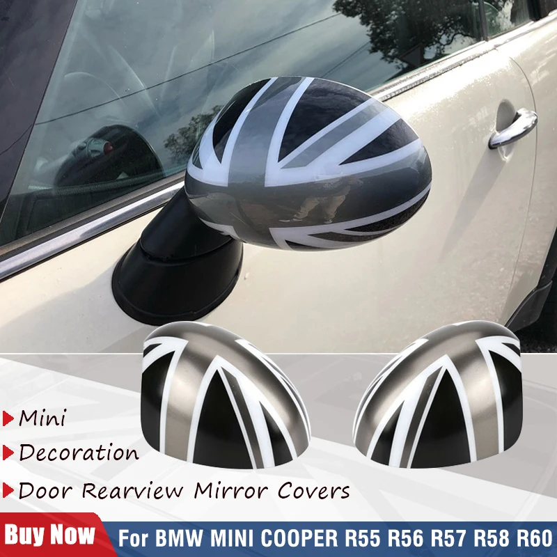 2pcs-Manual-Union-Jack-Fold-Wing-Mirror-Caps-Cover-For-BMW-MINI-COOPER ...