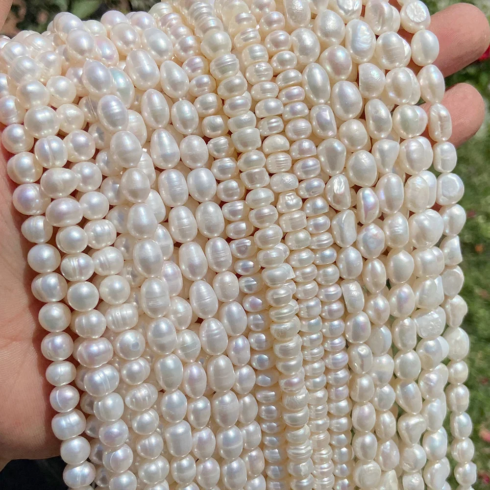 Many-Kinds-Freshwater-Pearl-Beads-Natural-Pearls-Fine-White-Pearl-Punch ...